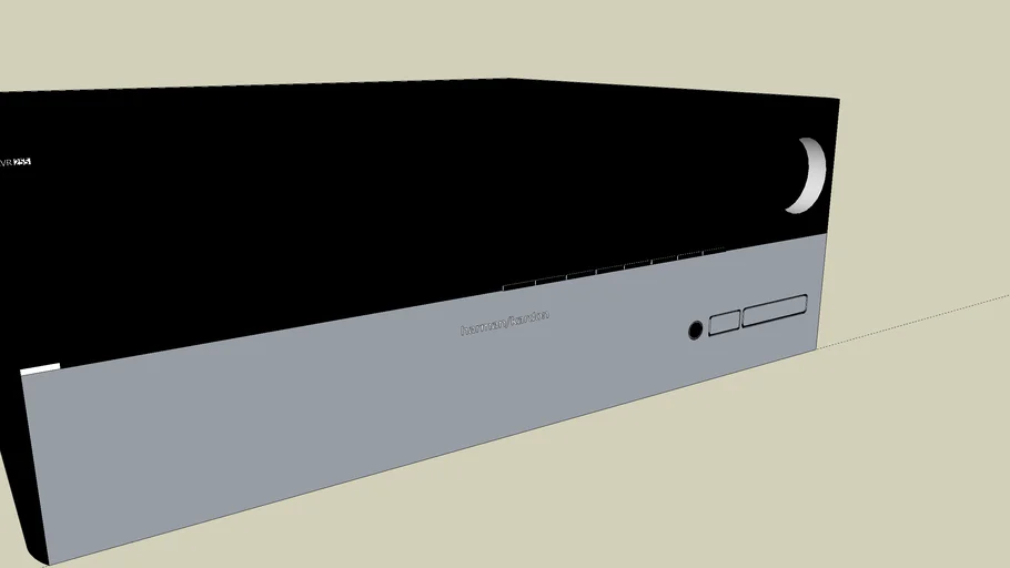 harman Kardon AVR 255 | 3D Warehouse