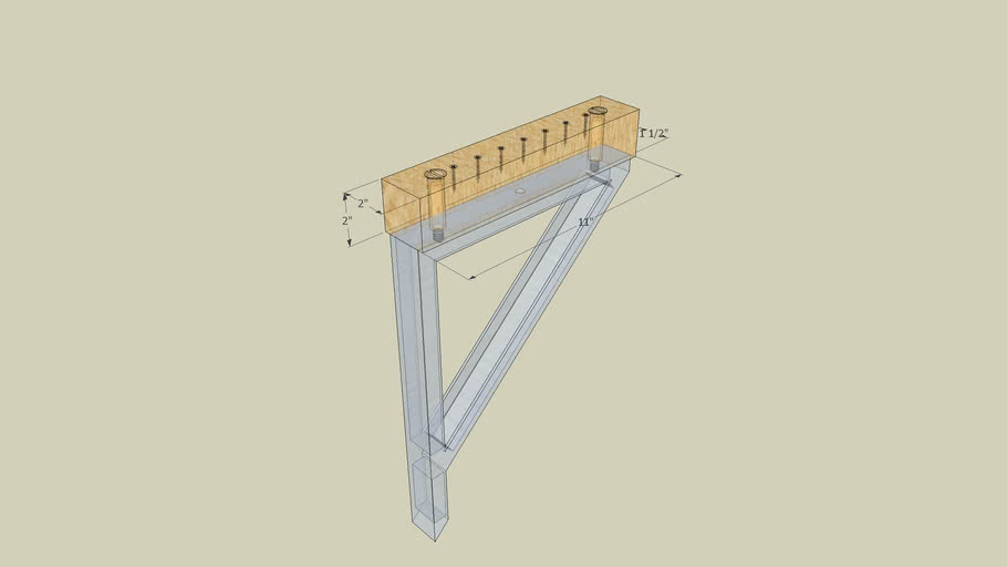 Air Conditioner Bracket | 3D Warehouse
