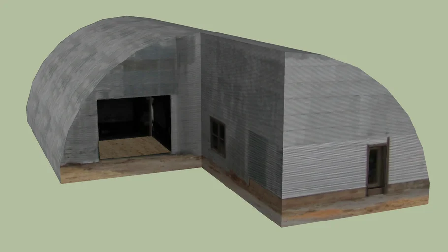 Fractional Quonset | 3D Warehouse