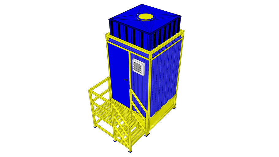 Portable Mobile Bio Toilet | 3D Warehouse