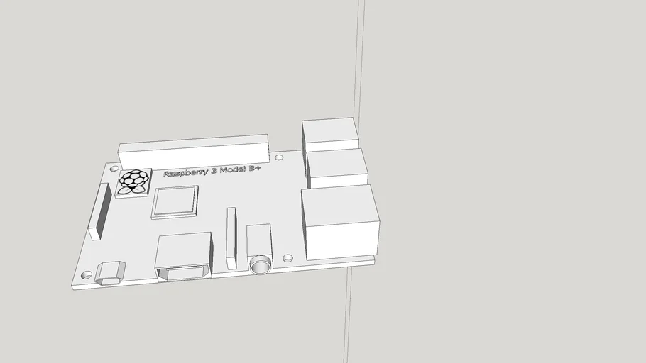 Raspberry Pi 3 model B+ | 3D Warehouse
