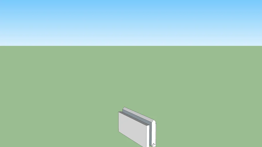 bata sambung bagian tengah | 3D Warehouse