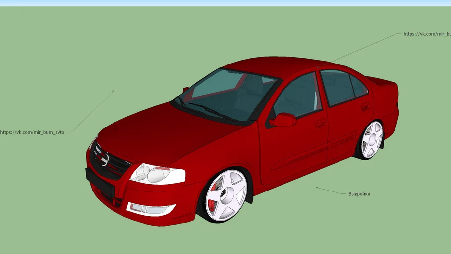 Nissan Almera CLASSIC | 3D Warehouse