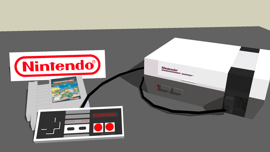 Nintendo Entertainment System | 3D Warehouse