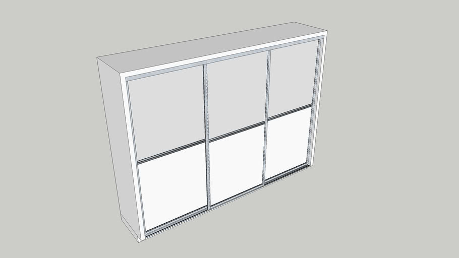 Aristo Sliding Wardrobe | 3D Warehouse