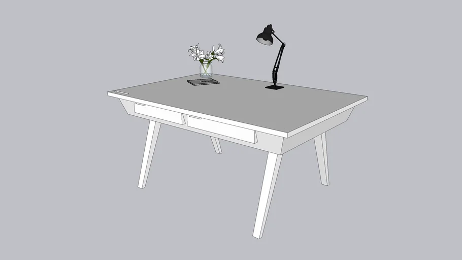 work desk | 3D Warehouse