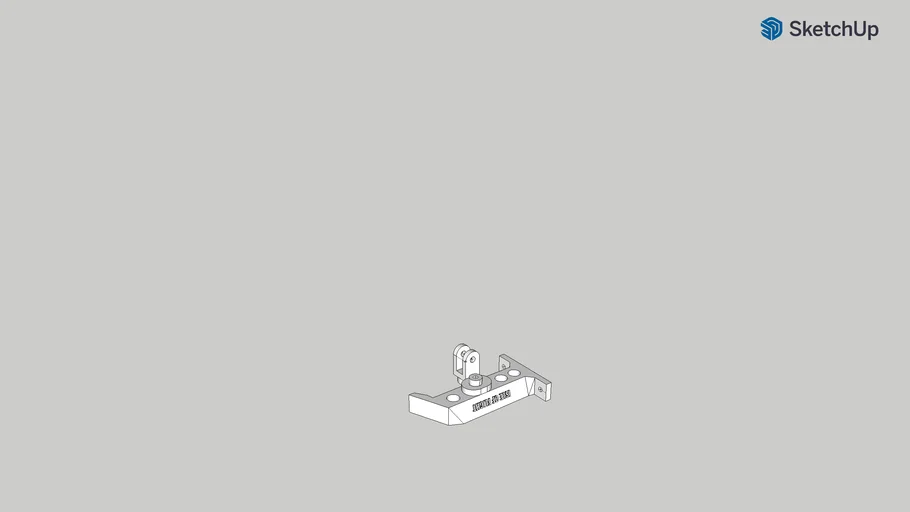 Electronic Flap Actuator Mounting Bracket for SD1 Minisport | 3D Warehouse