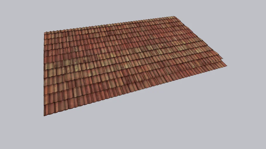 Tegola marsigliese - Crown Roof Tiles | 3D Warehouse
