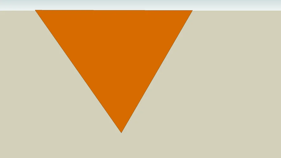 Upside Down Pyramid(2D) | 3D Warehouse