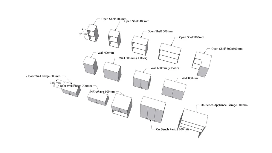 Placemakers Kitchen Cabinets 4 | 3D Warehouse