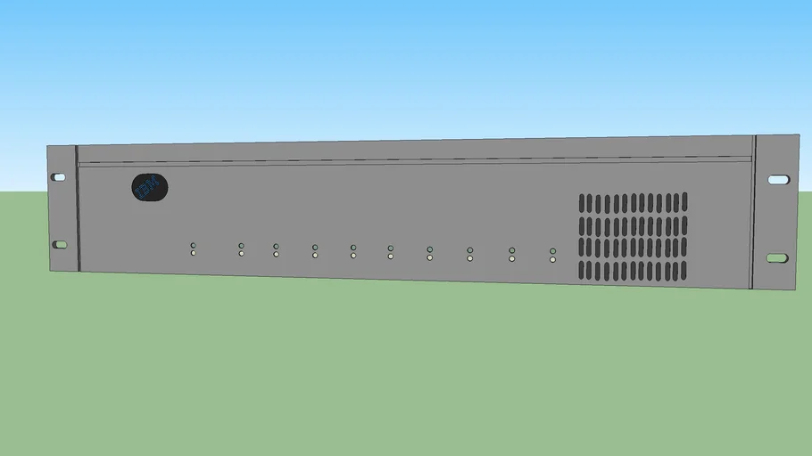 IBM (2210-24M) Nways Multiprotocol Router | 3D Warehouse