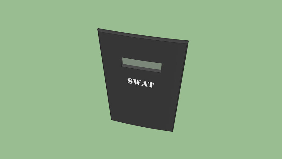 swat shield | 3D Warehouse