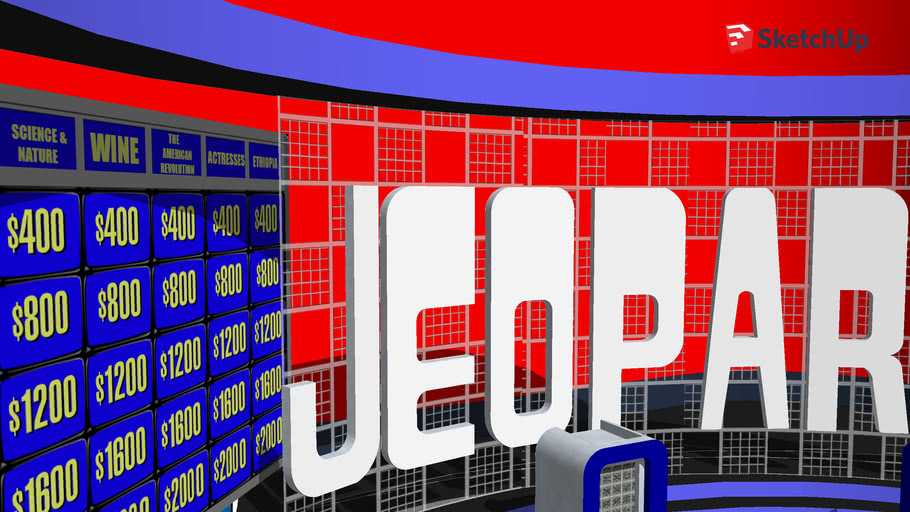 Double Jeopardy! set | 3D Warehouse