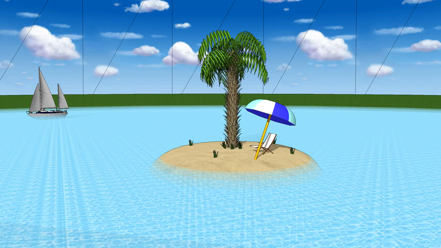 Island | 3D Warehouse