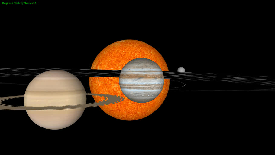 Sketchyphysics 3.1 Solar System | 3D Warehouse