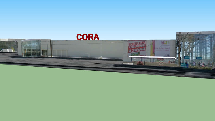 CORA-supermarket | 3D Warehouse
