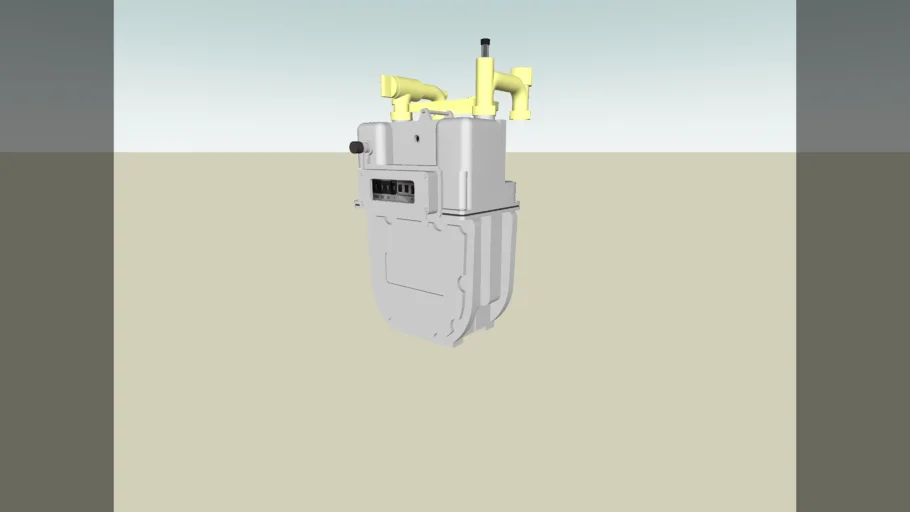 Gas Meter | 3D Warehouse