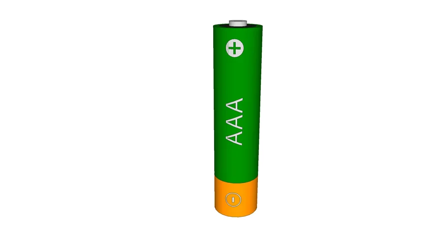 Battery AAA | 3D Warehouse