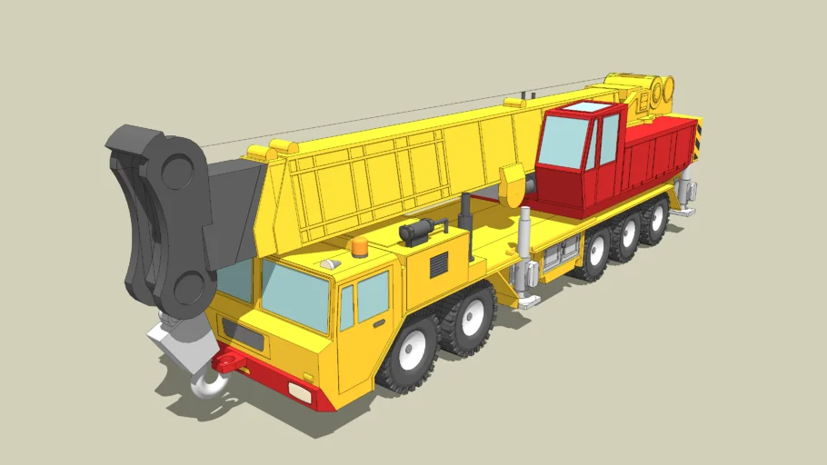 Schwerlast-Kran | 3D Warehouse