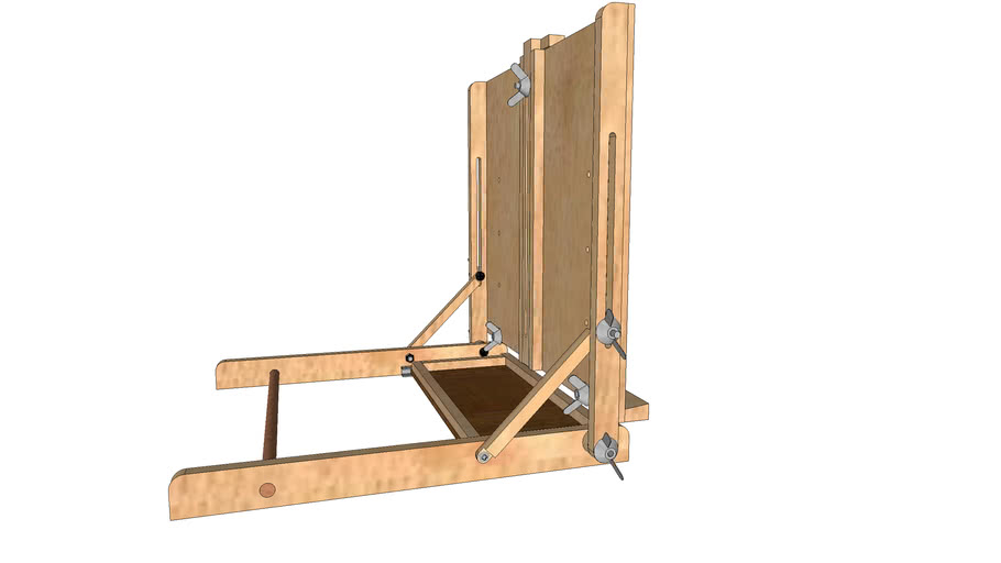 Table-Top Sketching Easel | 3D Warehouse