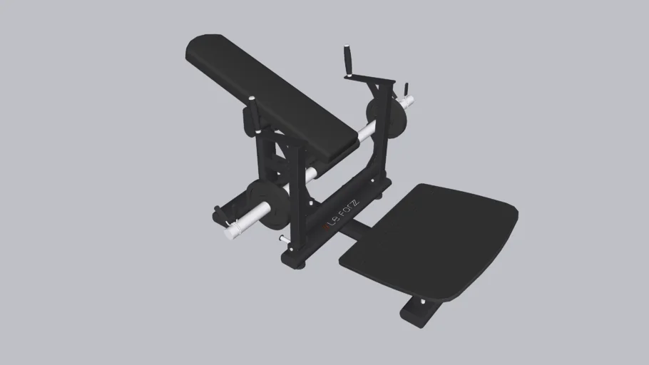 Le Forzz Linha Intensity V2 - Elevação Pelvica | 3D Warehouse