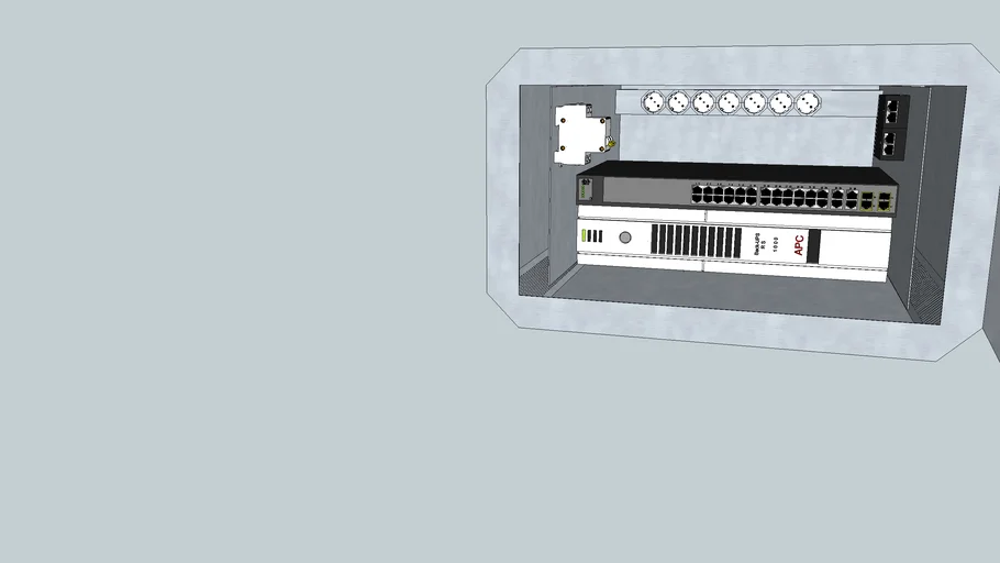 rittal 7502.016 full | 3D Warehouse