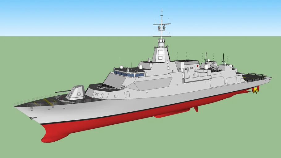 Canadian Surface Combatant / カナダ海軍水上戦闘艦 | 3D Warehouse