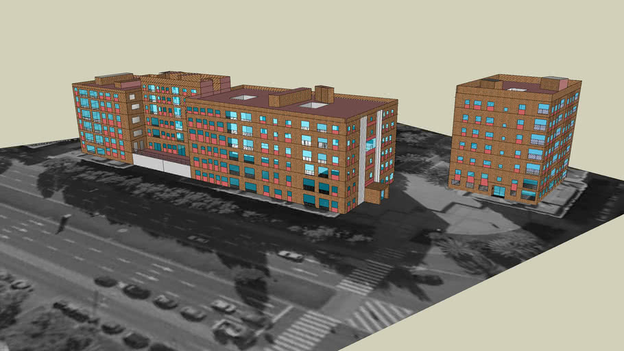 edificios los alamos | 3D Warehouse