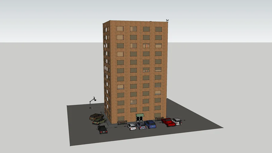 Apartmant Building | 3D Warehouse