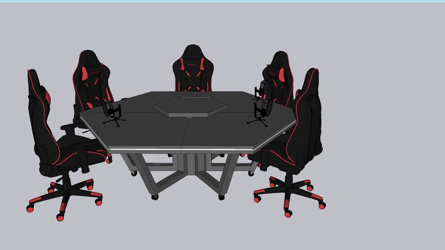 Podcast Table | 3D Warehouse