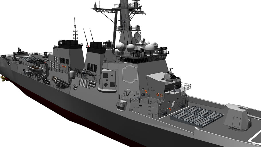 Arleigh Burke class/ Sejong the Great class destroyer (Modified DDG ...