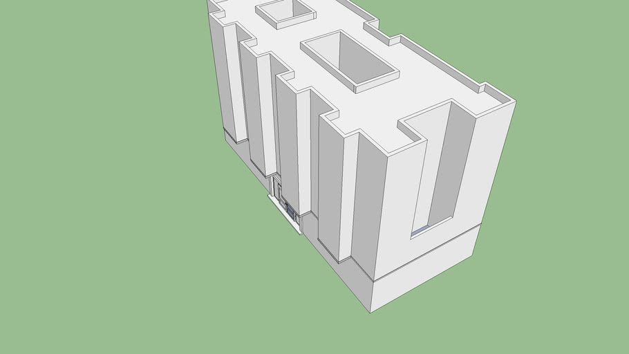 Edificio de 4 plantas | 3D Warehouse