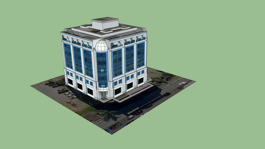 Centro Empresarial do Barra Shopping - Bloco 2 - Edificio New York | 3D Warehouse