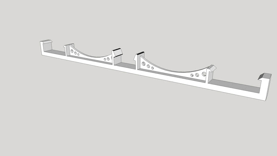 Led Light Bar Holder for 2020 Aluminum extrusion | 3D Warehouse