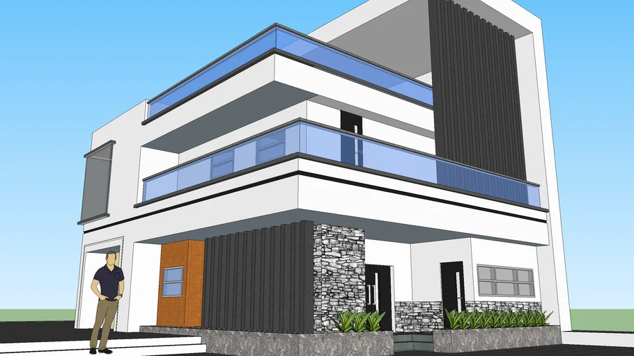 MODERN House | 3D Warehouse