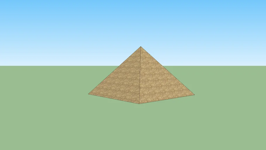 Simple Pyramid | 3D Warehouse