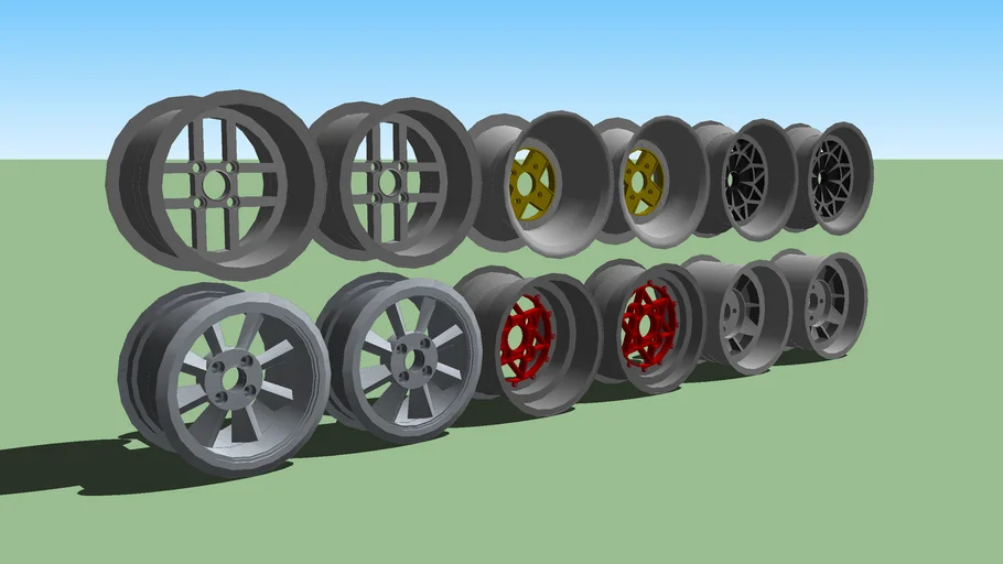 JDM rims. | 3D Warehouse