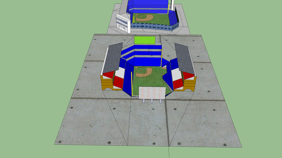 comcast park and yankee stadium for baseball | 3D Warehouse