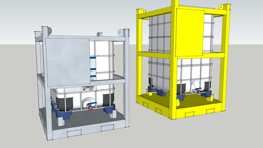 ibc skid | 3D Warehouse