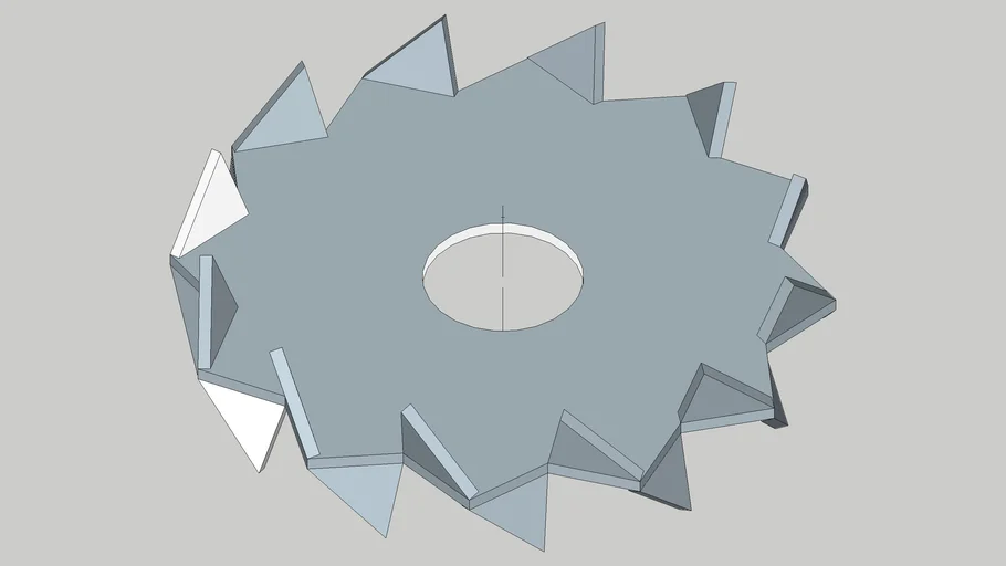 Timber Connector M12 (Double sided) | 3D Warehouse