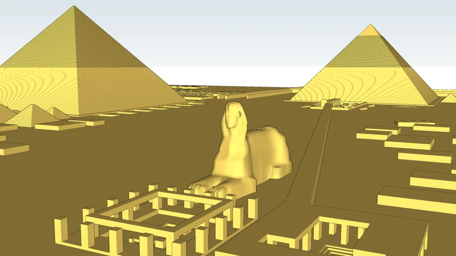 PYRAMID OF GUIZA | 3D Warehouse