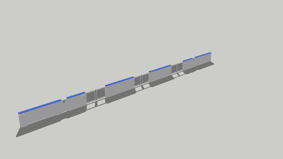 Taichung BRT - Automatic Platform Gate | 3D Warehouse
