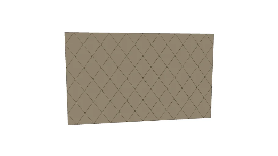 Painel Capitone | 3D Warehouse