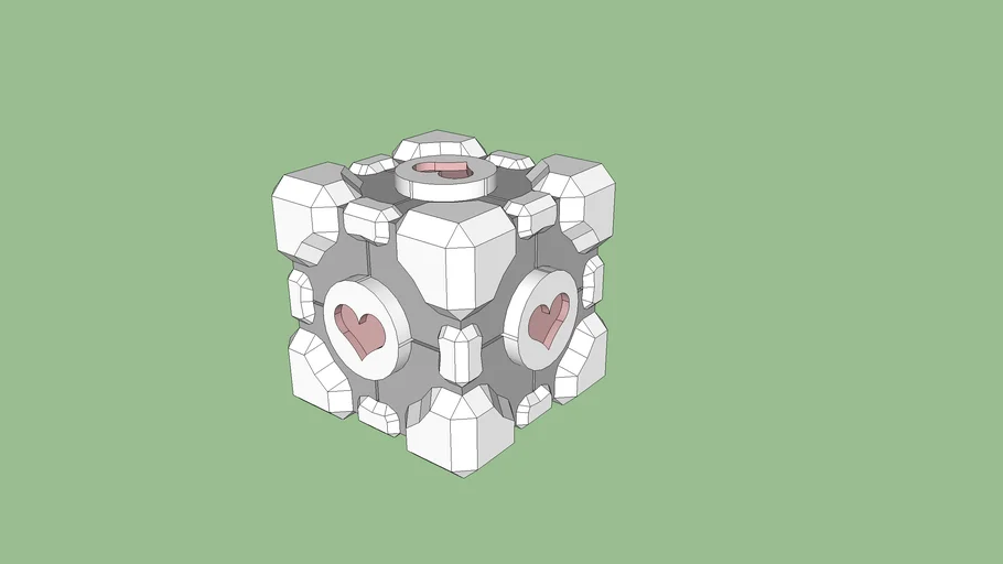 Companion cube | 3D Warehouse