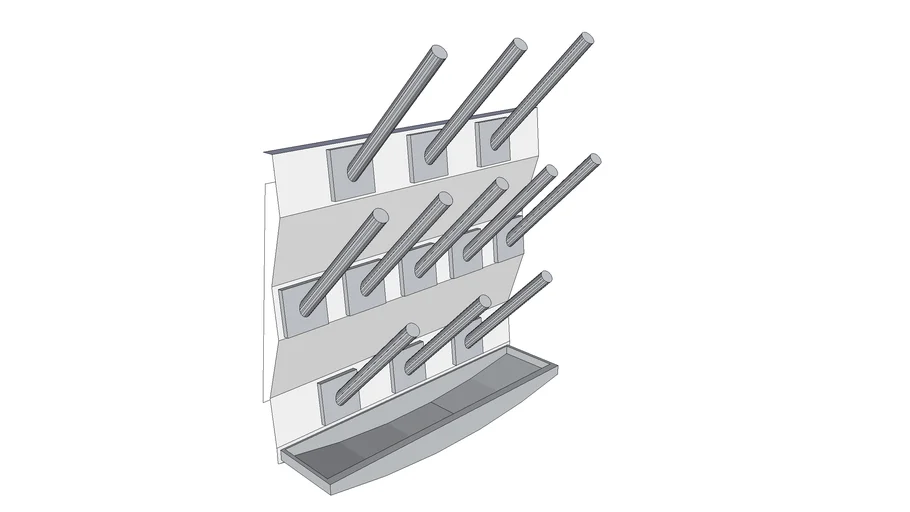 Peg Board | 3D Warehouse