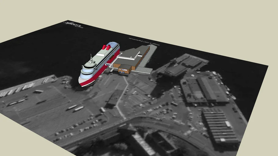 Stenaline/DFDS Seaways Terminal in Oslo | 3D Warehouse