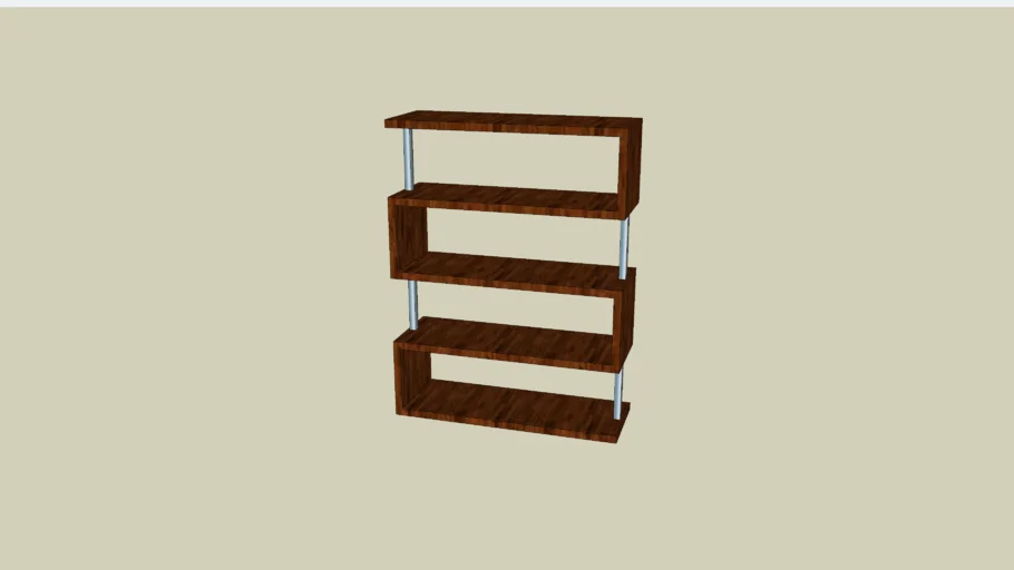 Modern shelves | 3D Warehouse
