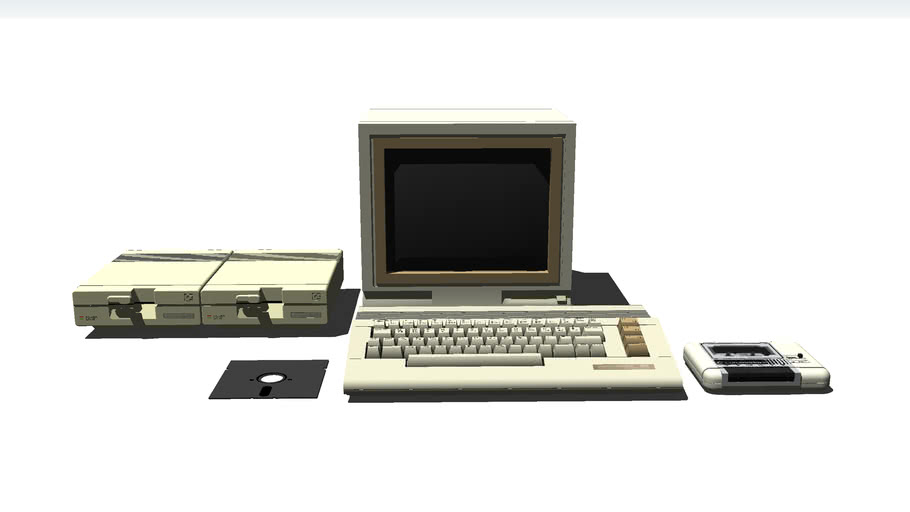 Commodore 64 C system (complete) | 3D Warehouse