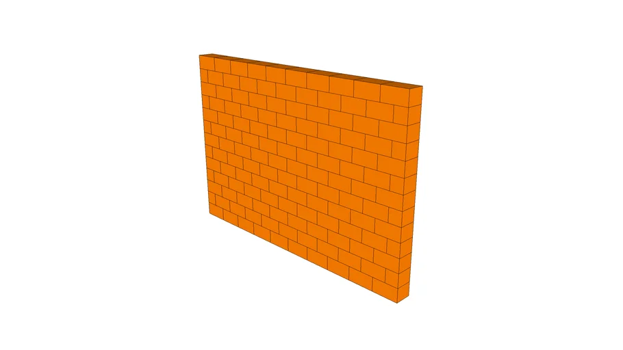Brick wall | 3D Warehouse