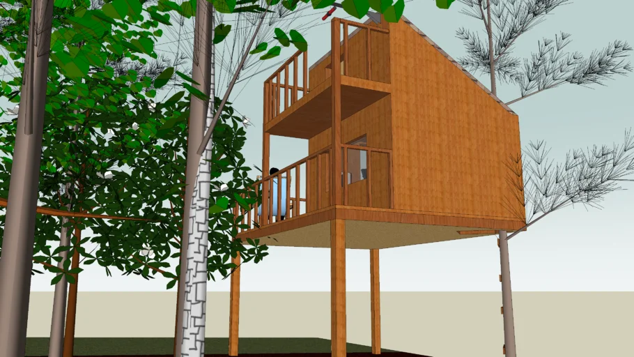 Cool Tree House (download before rating please) | 3D Warehouse